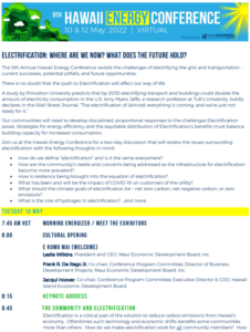 Program - Hawaii Energy Conference